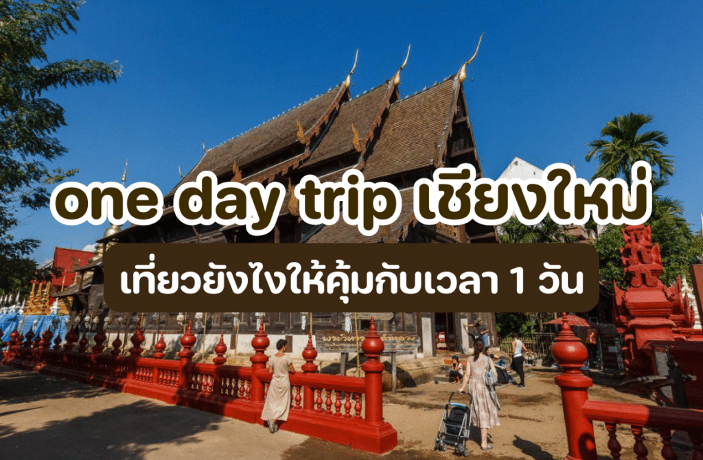 one day trip เชียงใหม่ เที่ยวยังไงให้คุ้มกับเวลา 1 วัน